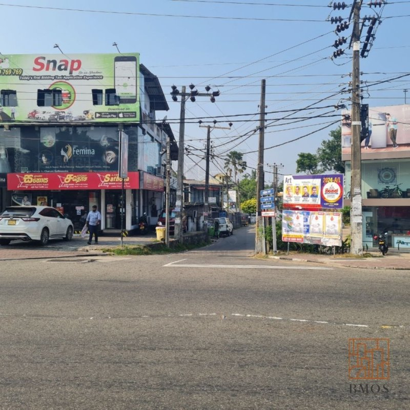 COMMERCIAL LAND FOR LEASE AT UDAHAMULLA ROAD, BATTARAMULLA